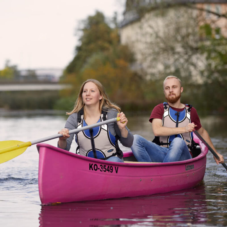 Kanutouren auf der Lahn in Hessen buchen | Lahn Kanu