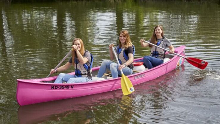 Kanutouren auf der Lahn in Hessen buchen | Lahn Kanu