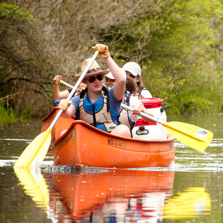 Kanu fahren - Schnupper- und Tagestouren bei Lahn Kanu